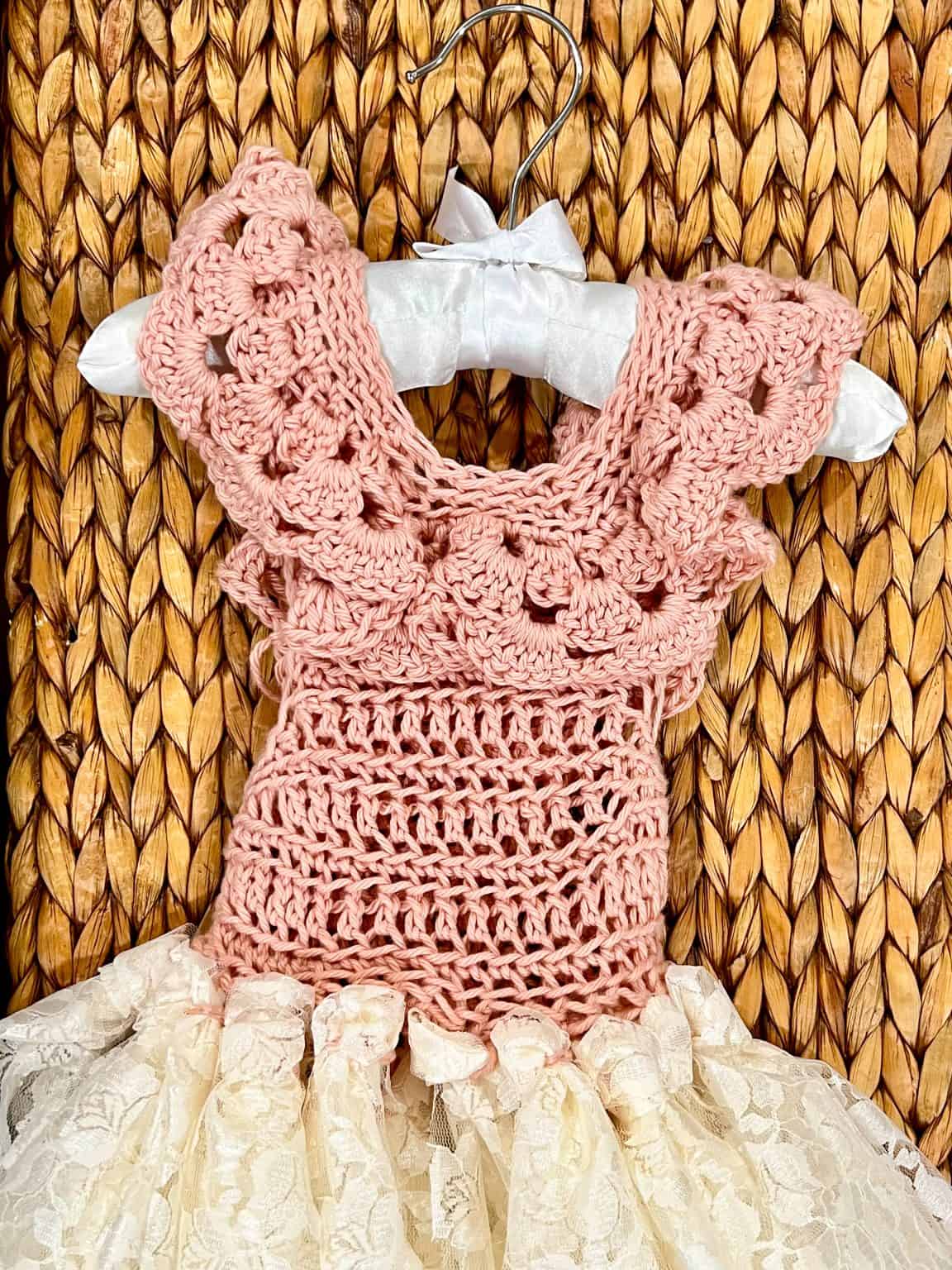 How I designed and crocheted a Princess Dress in 4 hours - Video ...